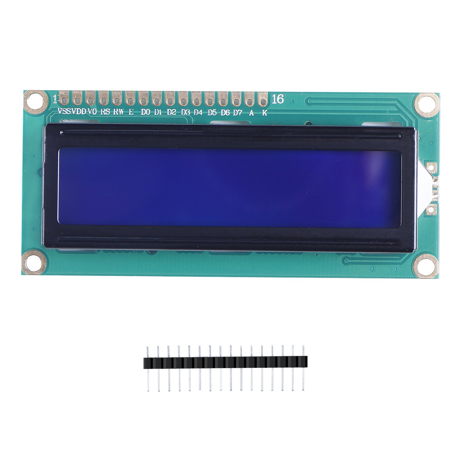 LCD1602 Module with 3.3V Backlight for Arduino Uno R3 Mega2560 ...